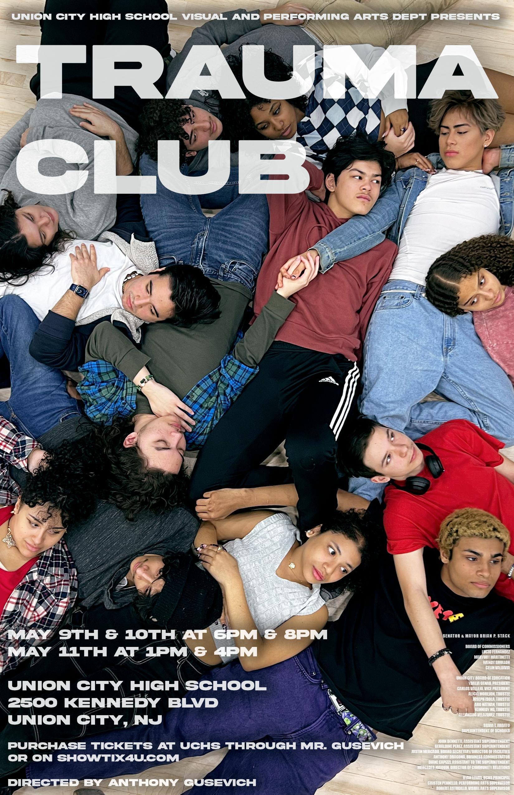 🎭"Trauma Club" RETURNS on May 9th, May 10th & May 11th🎭 | Union City ...