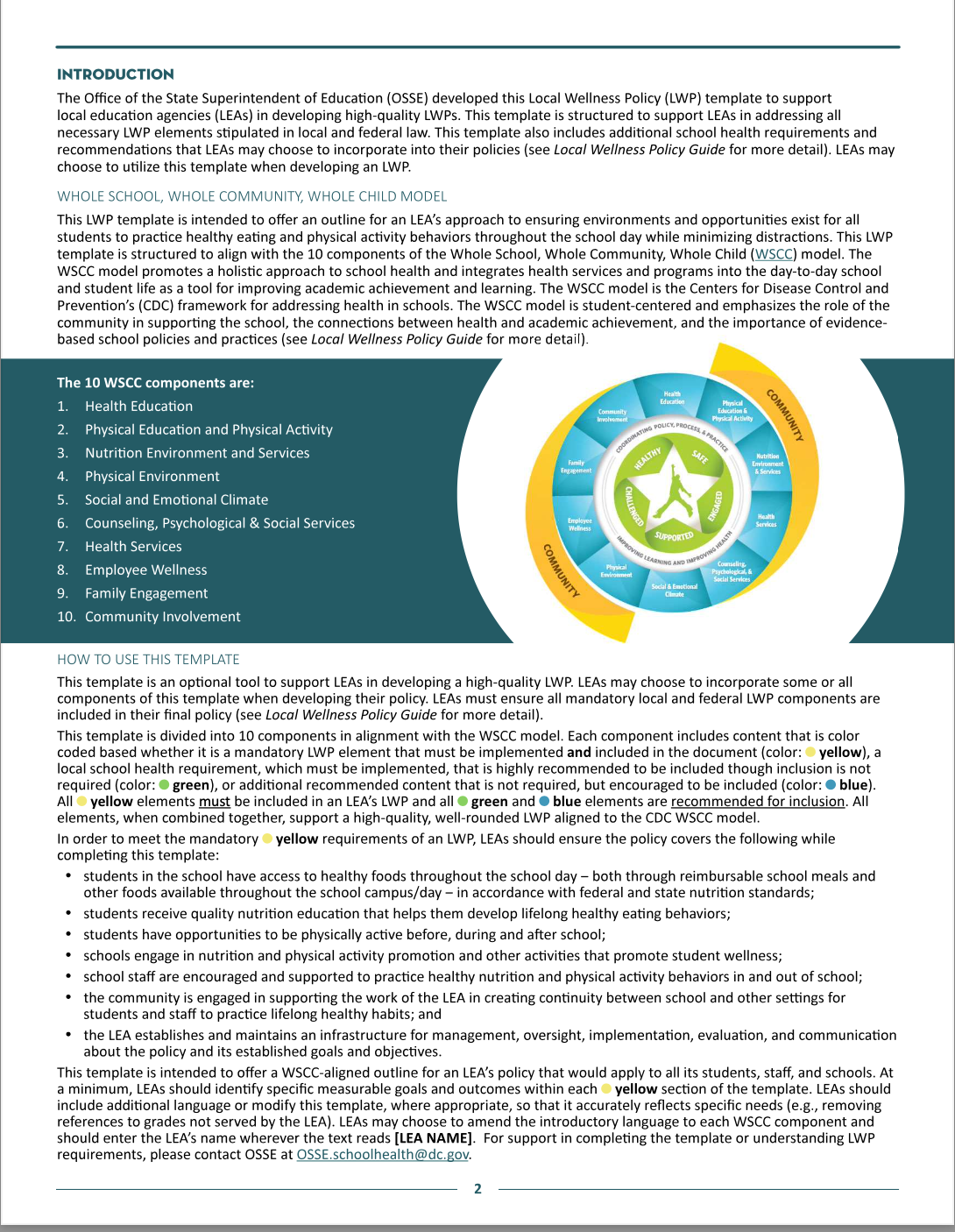 ECA Local Wellness Policy – Local Wellness Policy – Early Childhood ...