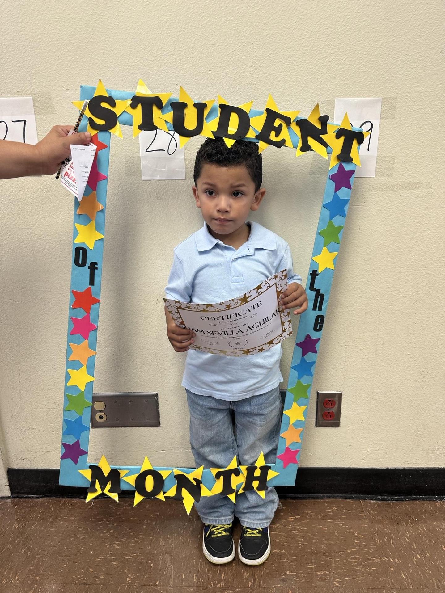 Student of the Month – Students – Florence Avenue Elementary