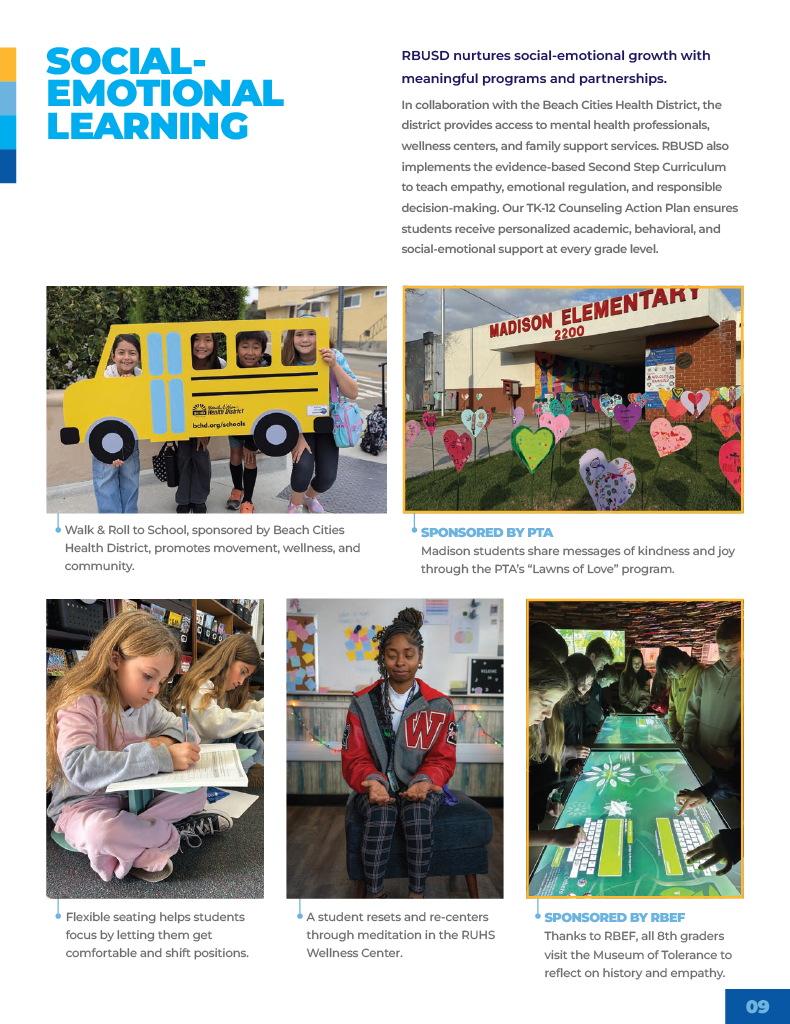 School Year in Review – About Us – Redondo Beach Unified School District