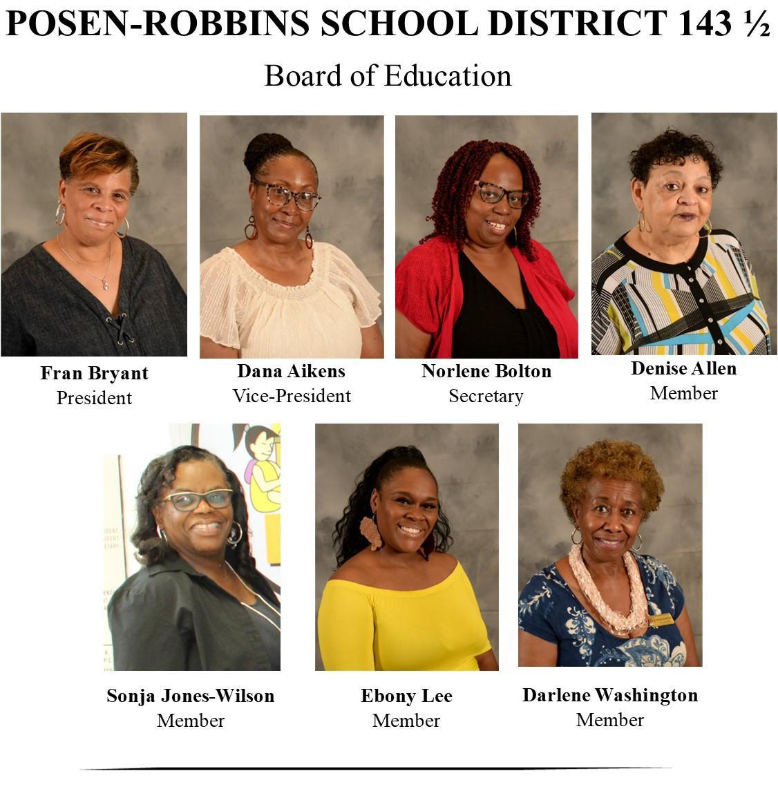 School Board Members – School Board – Posen-Robbins ESD 143-5