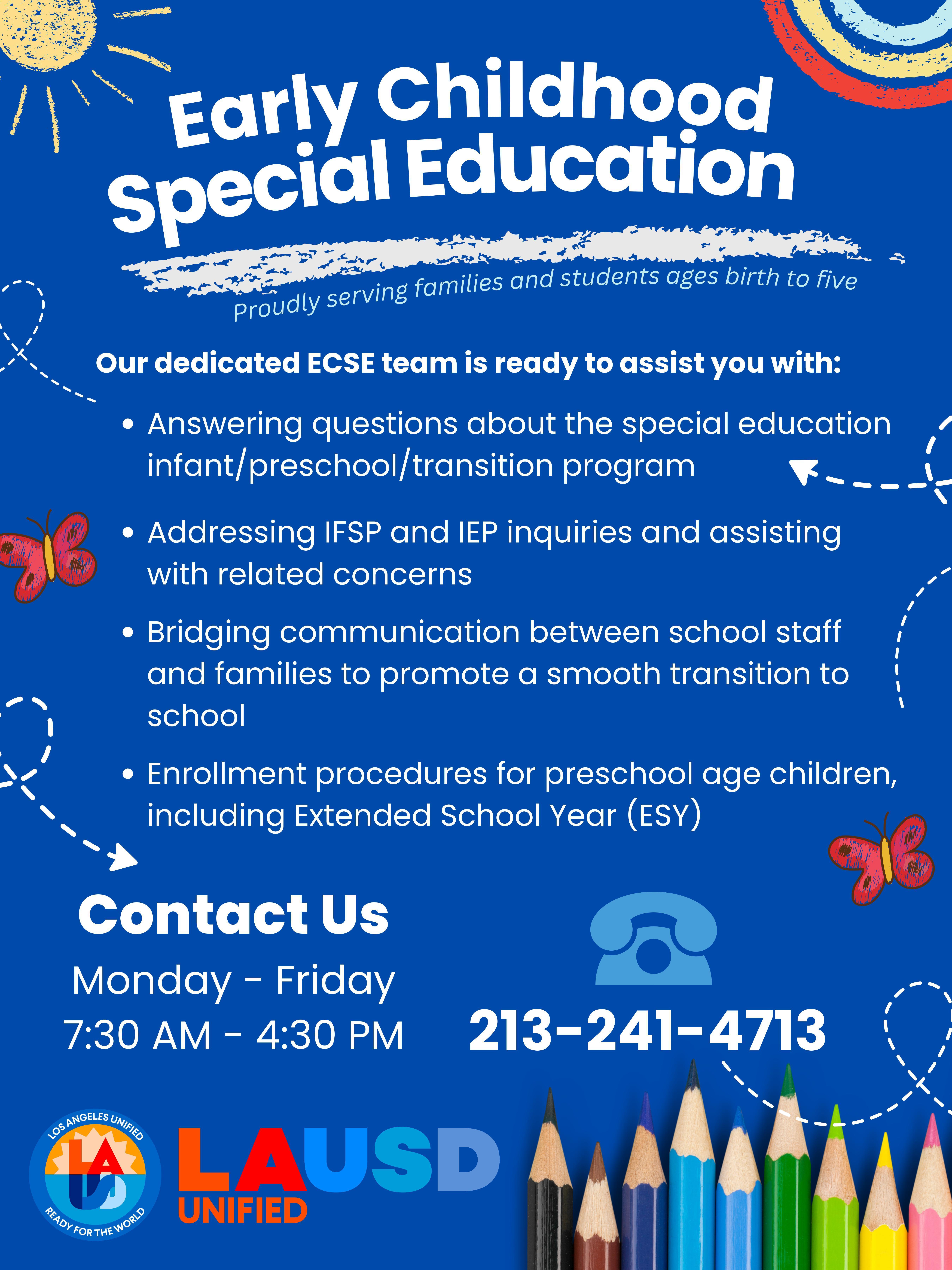 Early Childhood Special Education – Special Education – Woodlawn Avenue ...