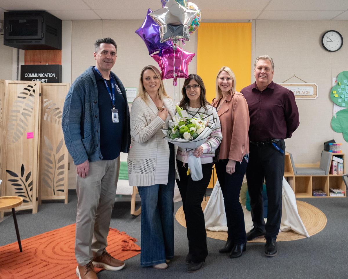 Marisa Arroyo of Country Hills Elementary and Beatriz Zavala of Laurel ...