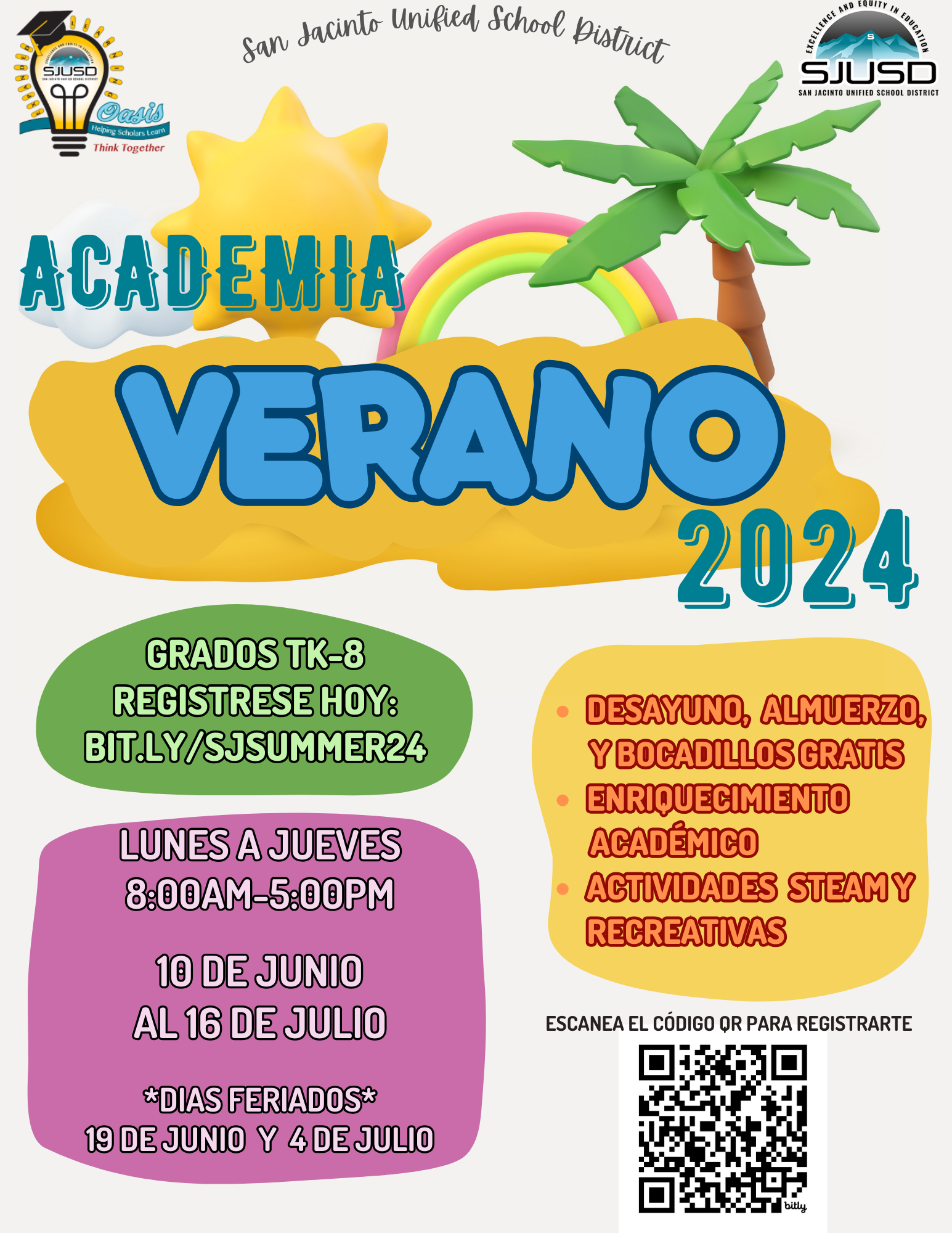 Expanded Learning Opportunities Program - ELO-P / OASIS - San Jacinto ...