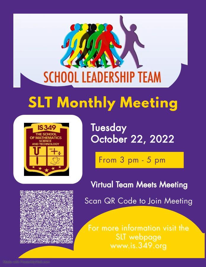 School Leadership Team (SLT) – Families – I.S. 349 The School of Math ...