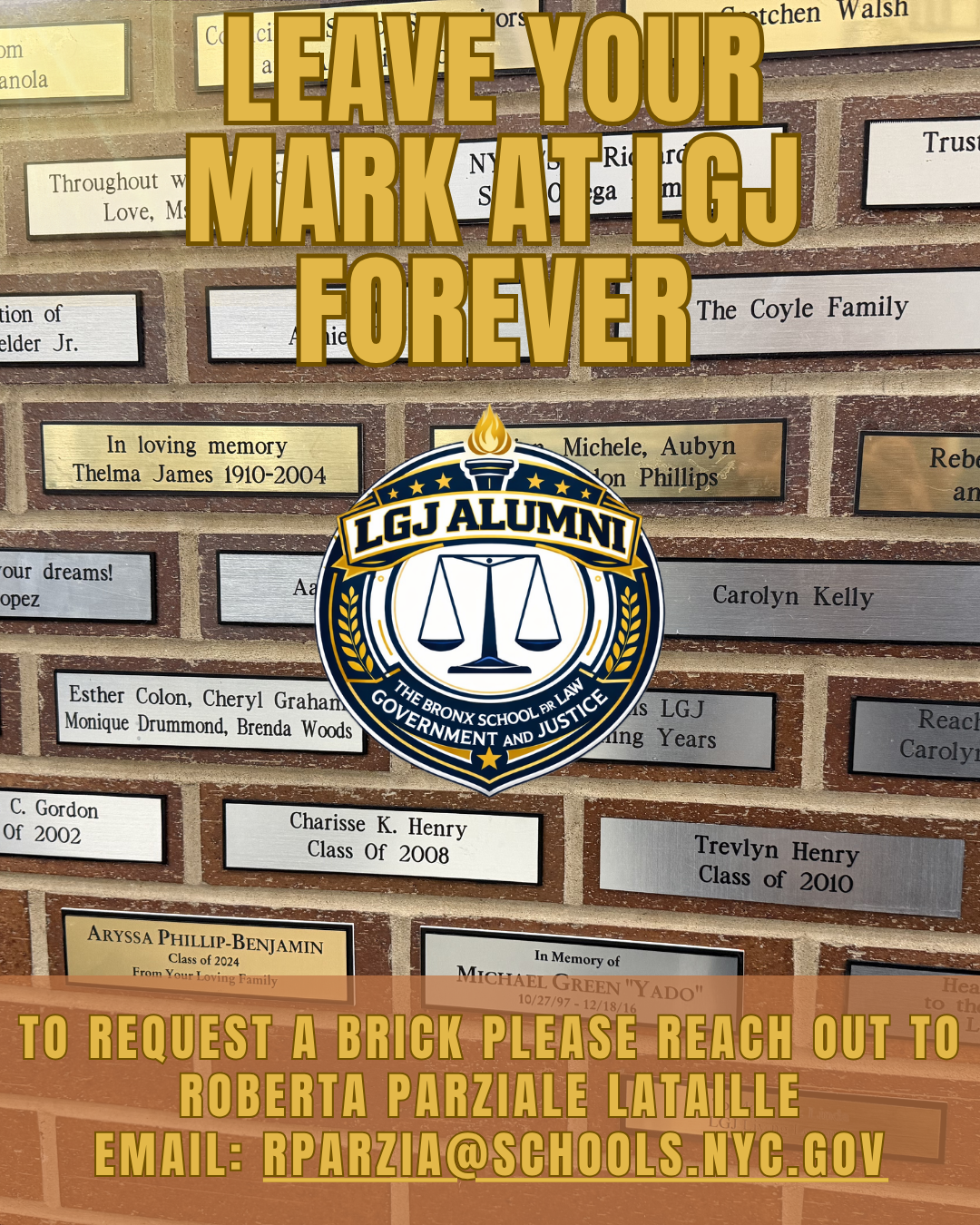 Alumni Events/News – Alumni – Bronx School for Law, Government and Justice