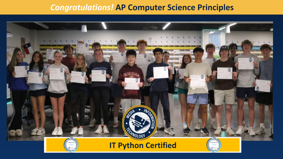 Computer Science – Media Information Technology – Highland Park High School