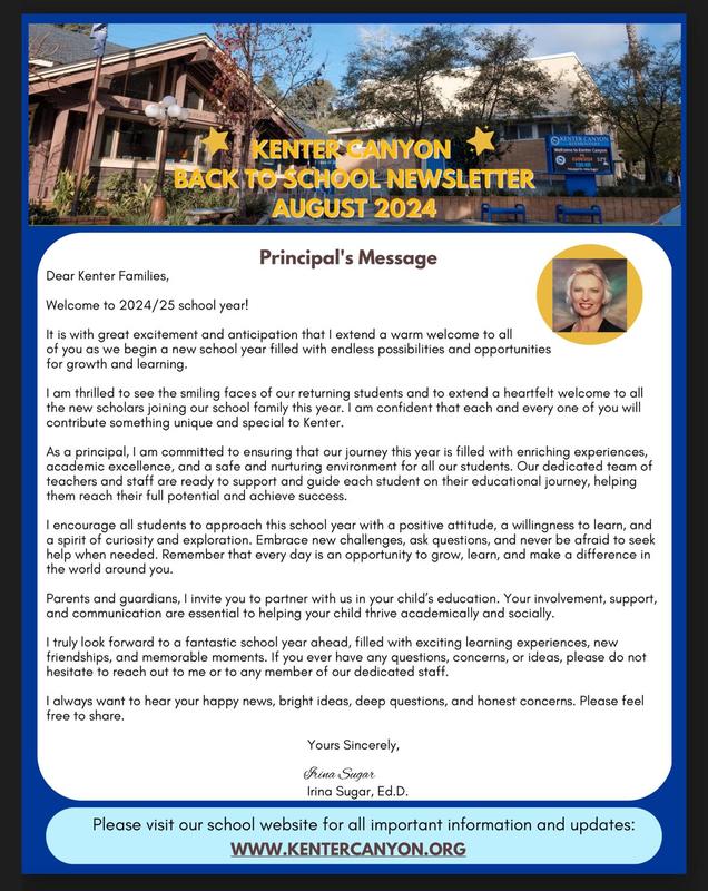 Kenter Canyon Elementary Charter