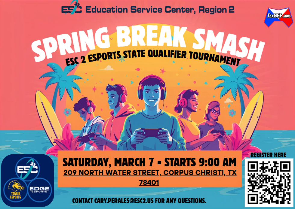 ESC 2 Spring Break SMASH 2026 – Instructional Technology – Education ...