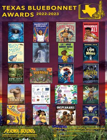 Texas Bluebonnet Award Books 2022-2023 – Library Staff – Travis Elementary