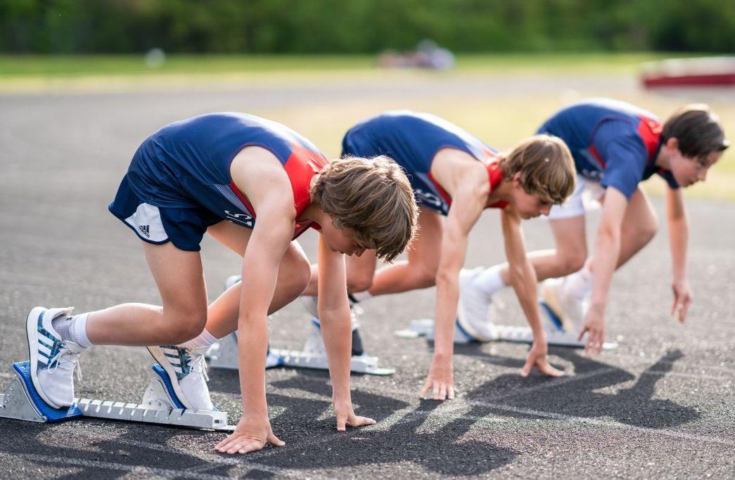 St. Timothy's School pre-kindergartener in learning garden