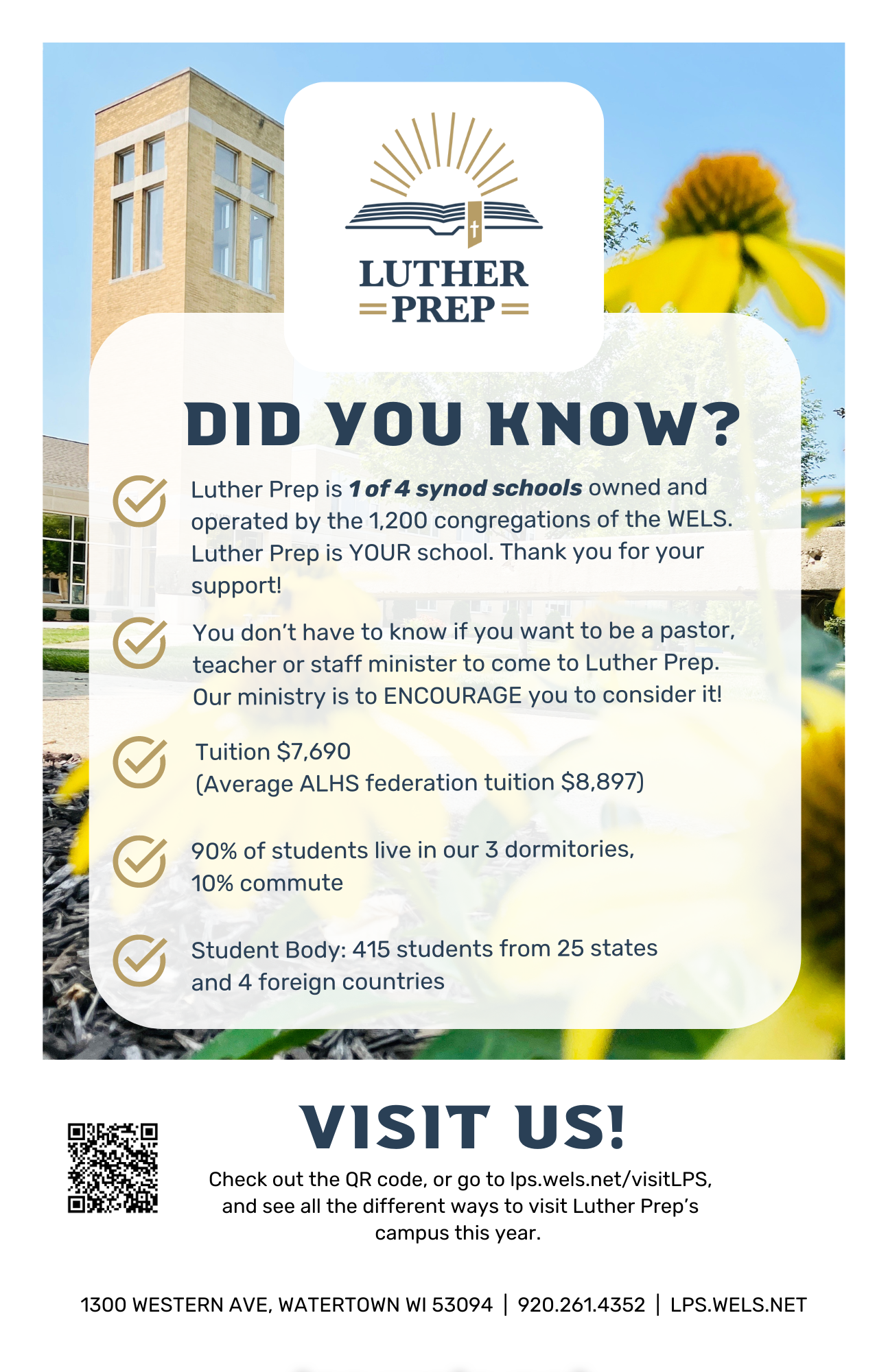 Become Acquainted with LPS - Recruitment - Luther Preparatory School
