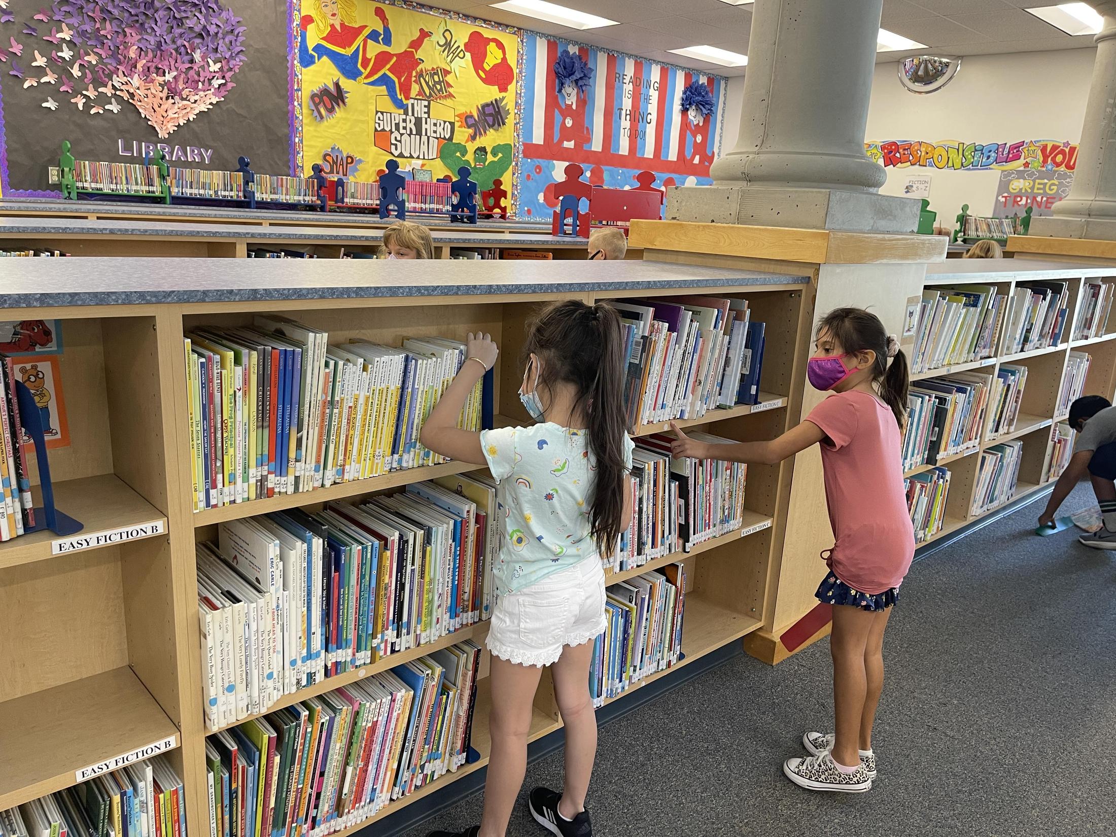 Library – Library – William B Bimat Elementary School