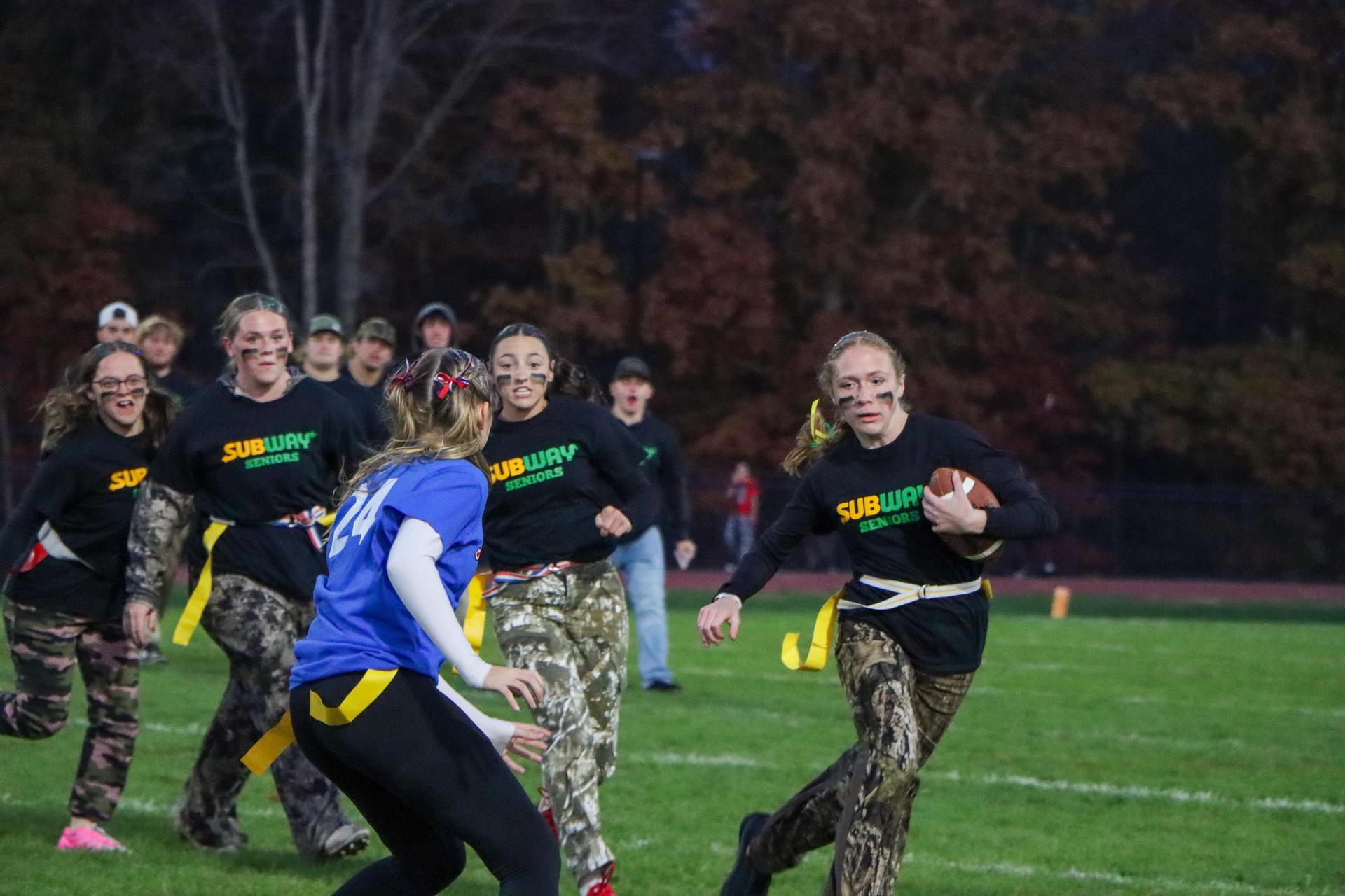 Seniors Victorious in Annual Powder Puff Football Matchup – PAHS Events ...