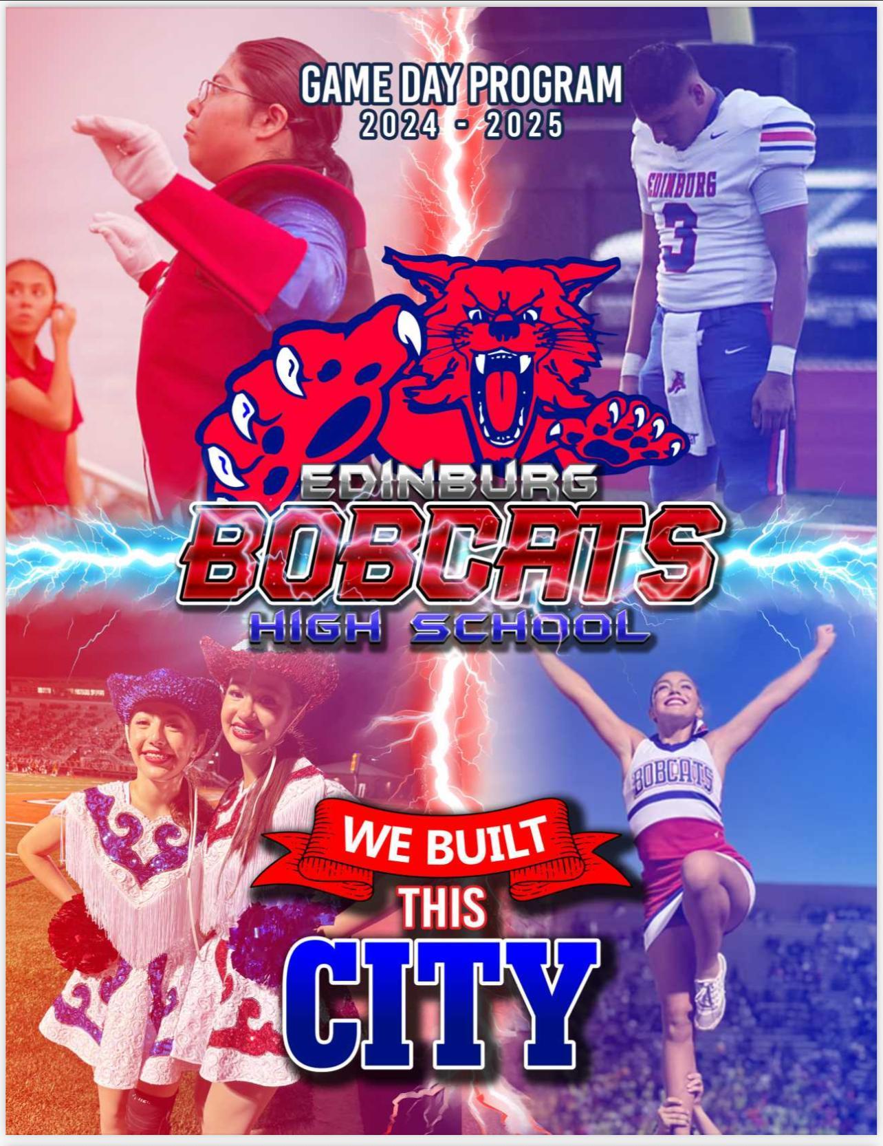 2025 Game Day Program – Band – Edinburg High School