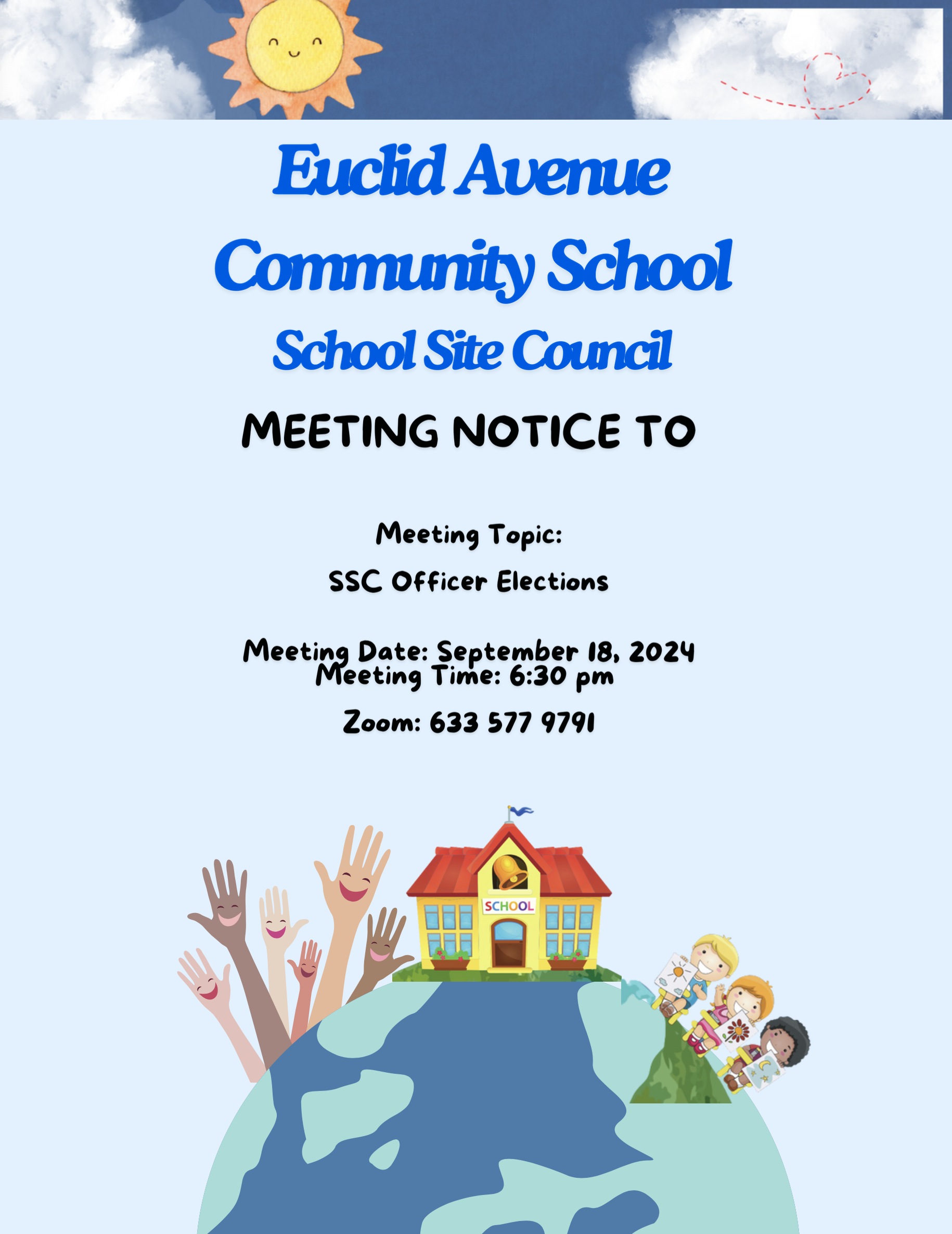 Advisory Committees – Parents – Euclid Avenue Community School