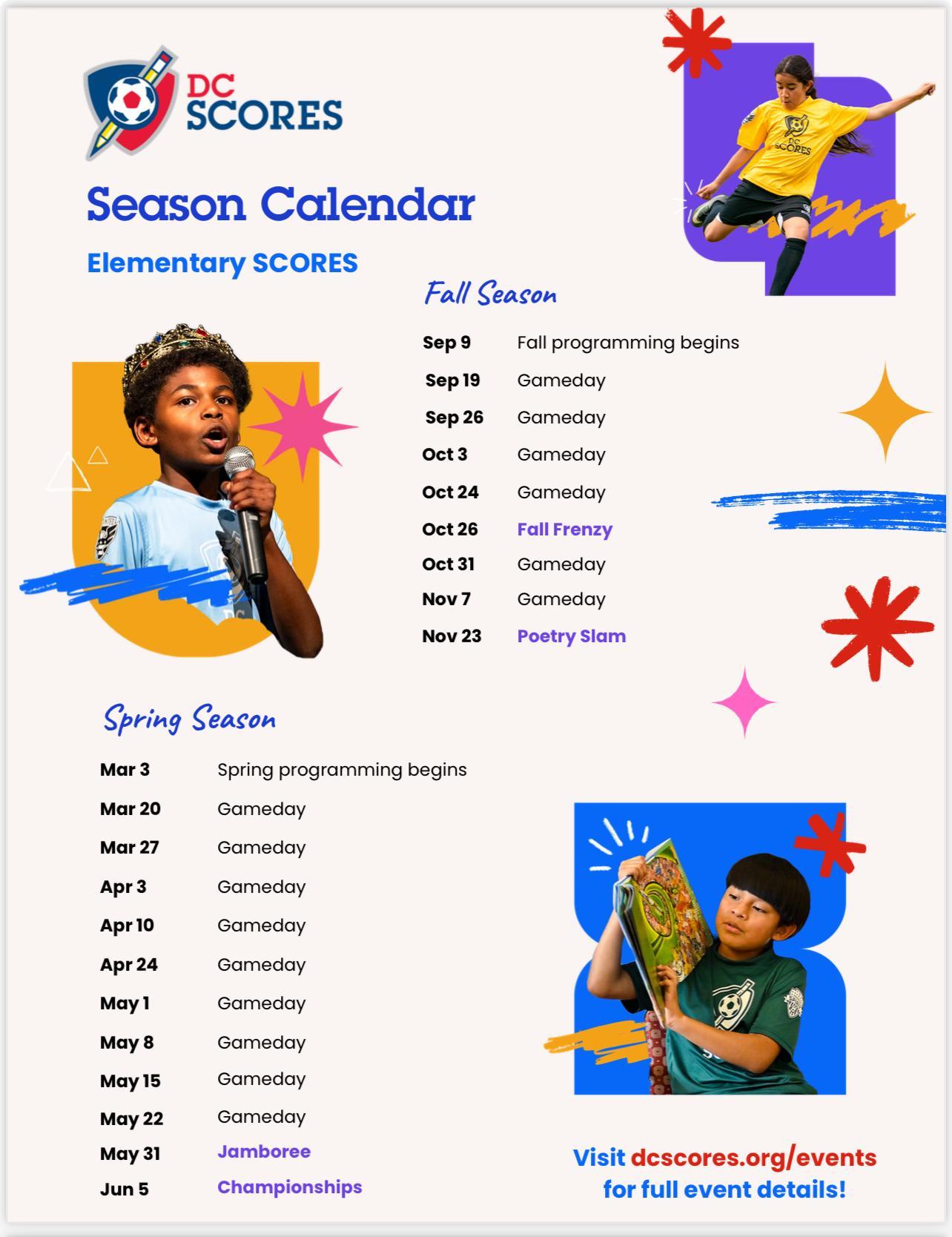 DC Scores Season Calendar Elementary – DC Scores – Excel Academy Public ...