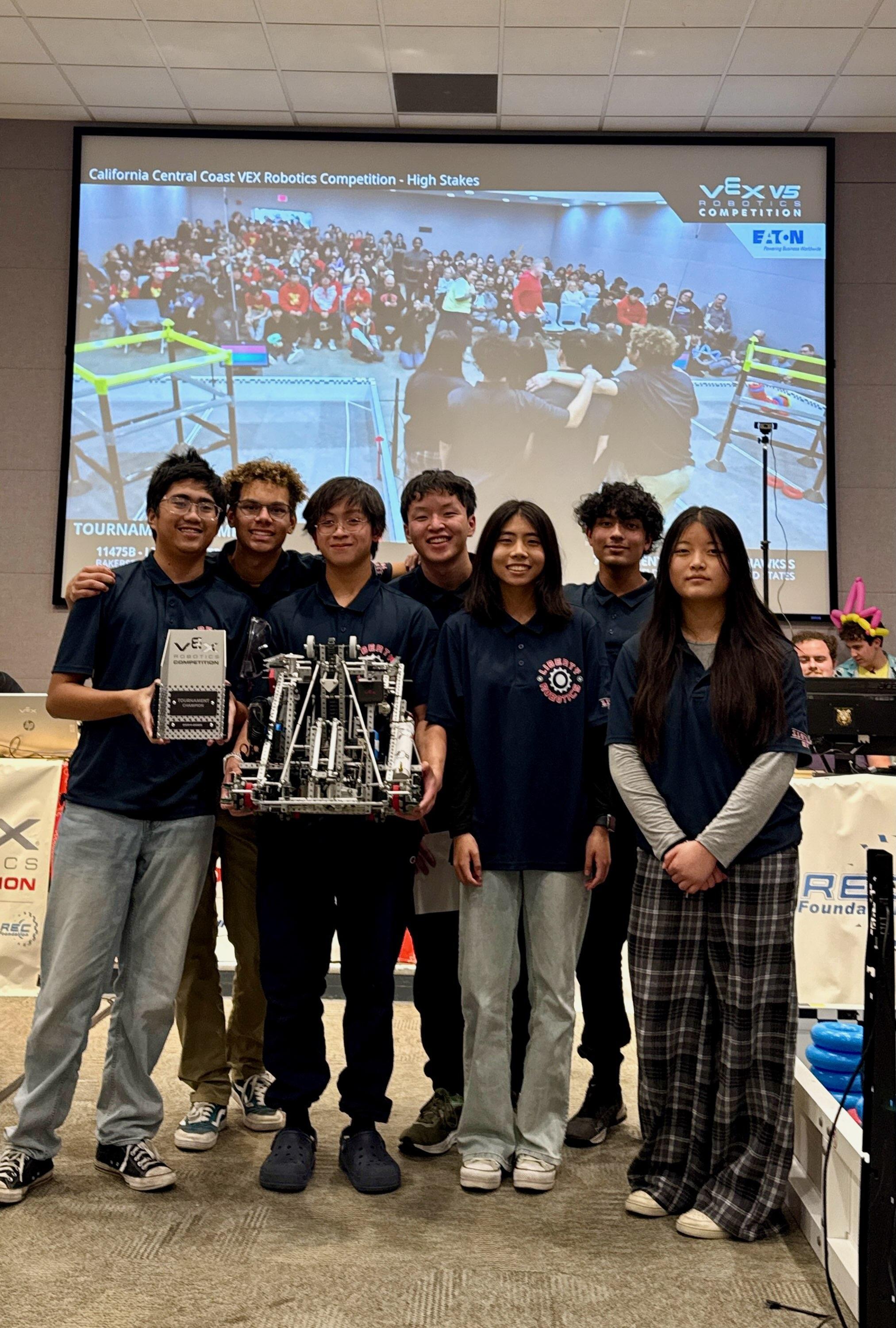 Liberty Robotic's Team Wins Tournament Championship | Liberty High School