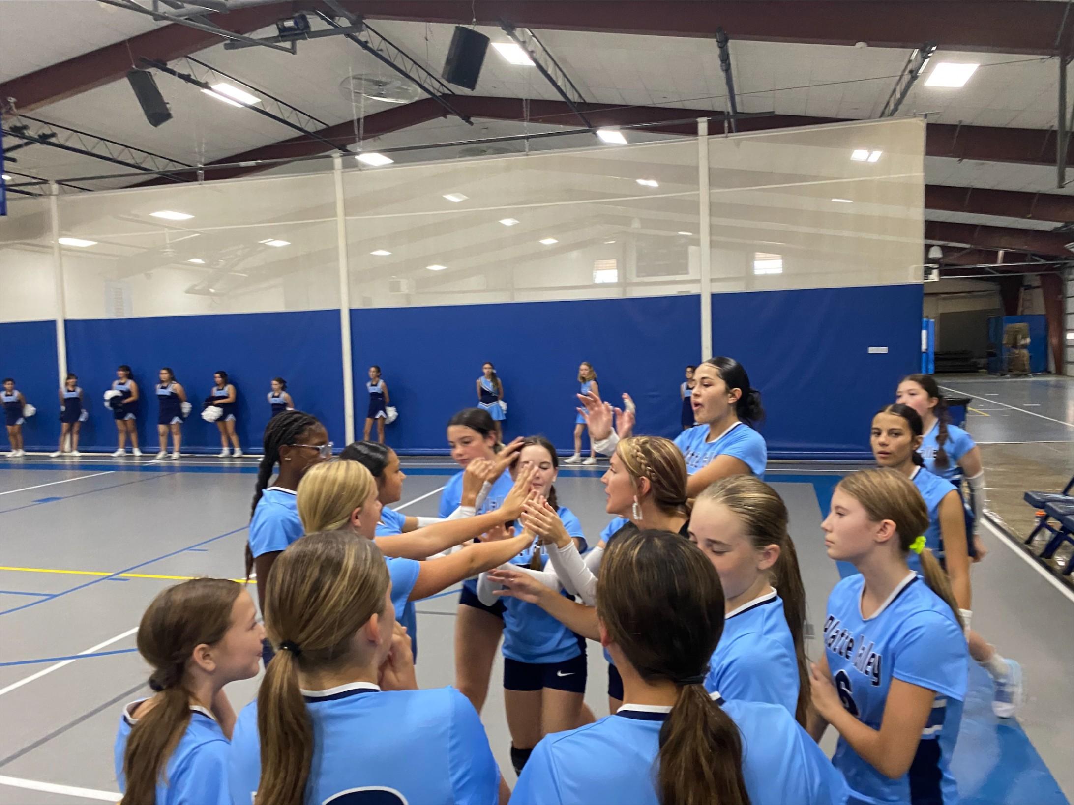 Volleyball – Athletics – Platte Valley Middle School