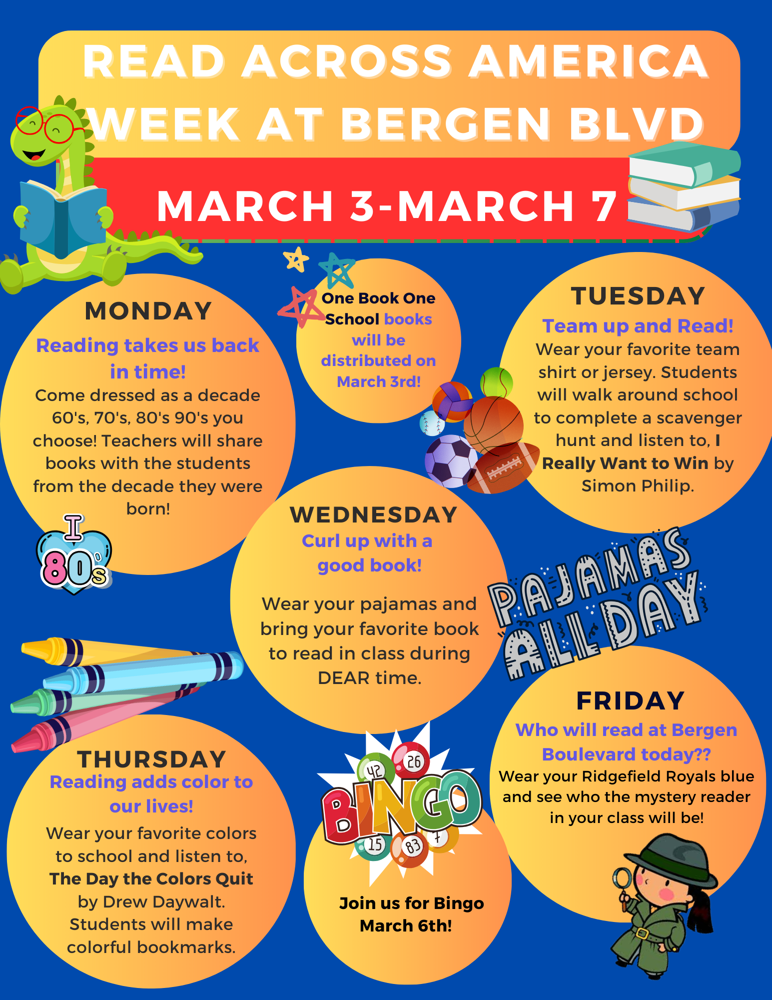 Read Across America – PARENT NOTICES – Bergen Boulevard School