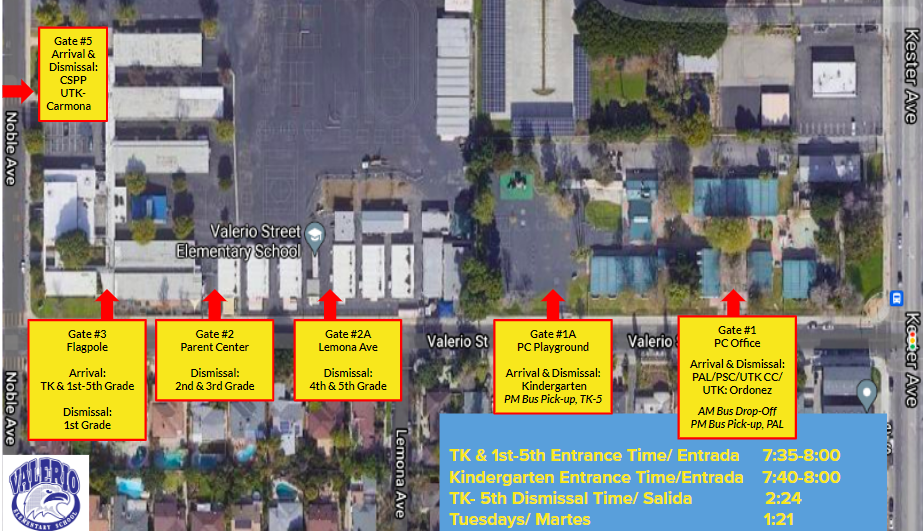 General Information – Our School – Valerio Street Elementary School