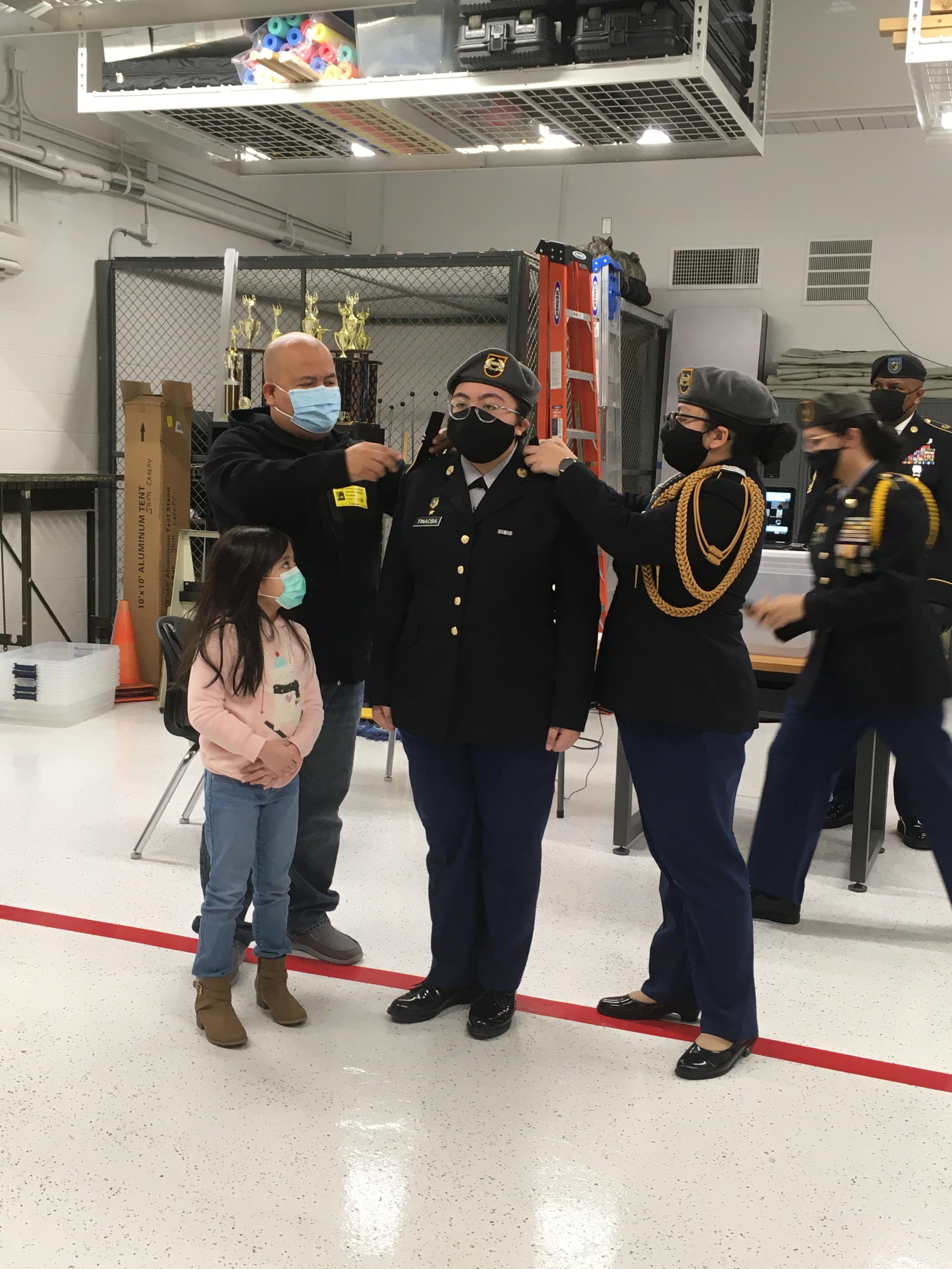 Cadet Promotion Photos – JROTC – Robert G. Cole Middle and High School