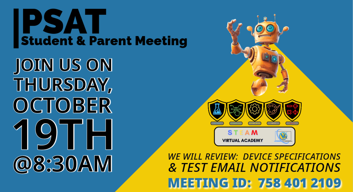 PSAT – STEAM College Corner – STEAM Virtual Academy