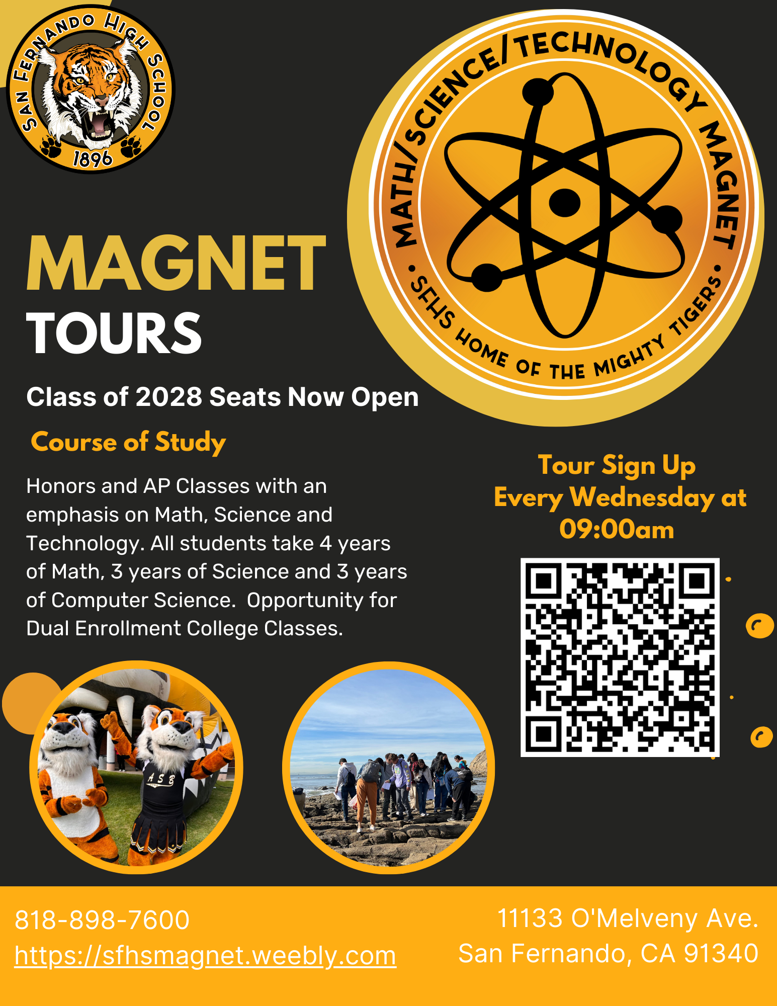 Magnet High School Tours – Magnet School – Nobel Middle School