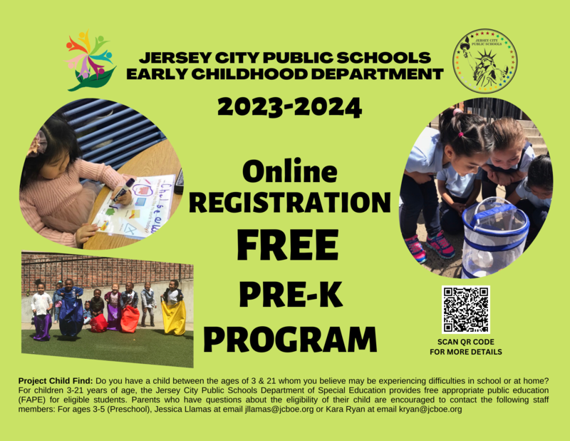 Jersey City Public School - Early Childhood Department | Frank R ...
