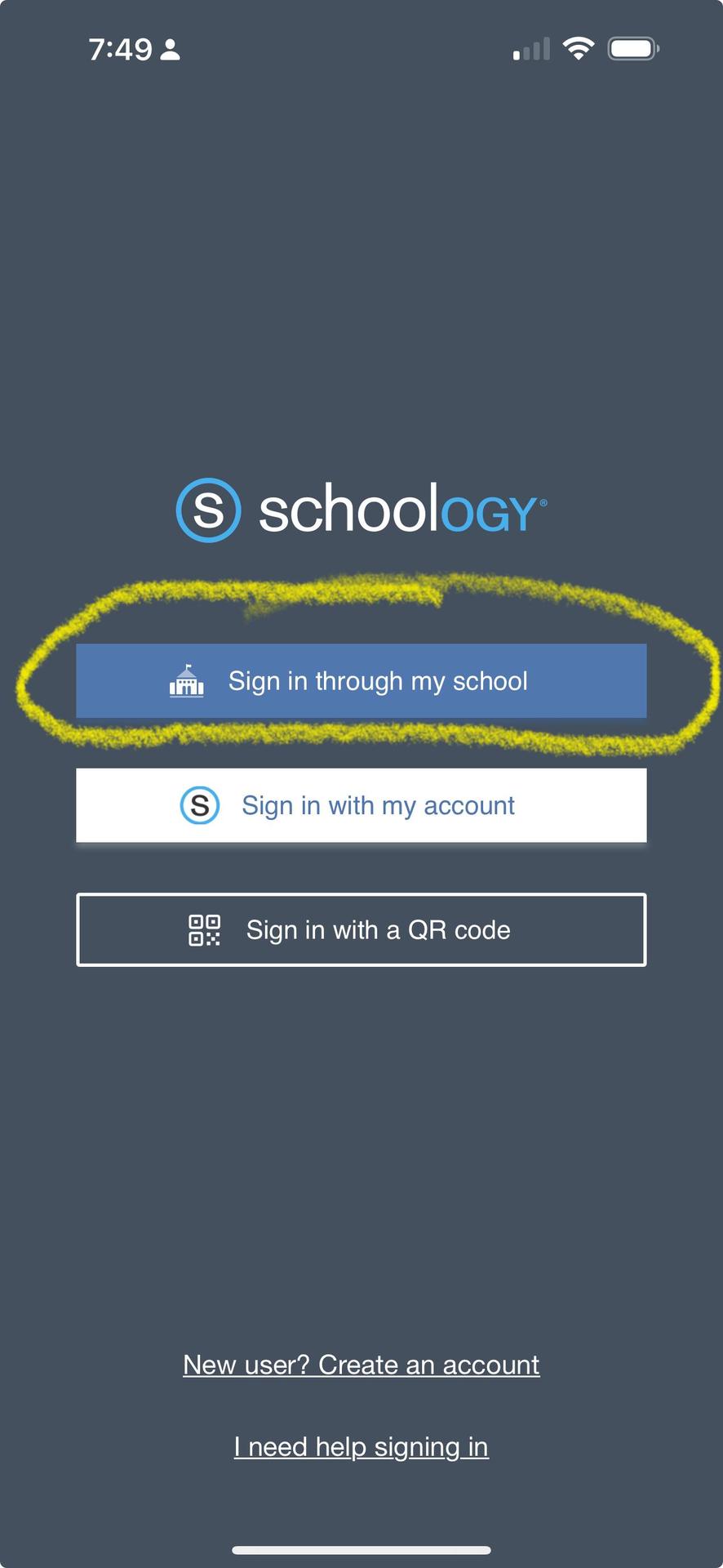 Schoology App Instructions – Jacque Spintzyk – Oakland Middle School