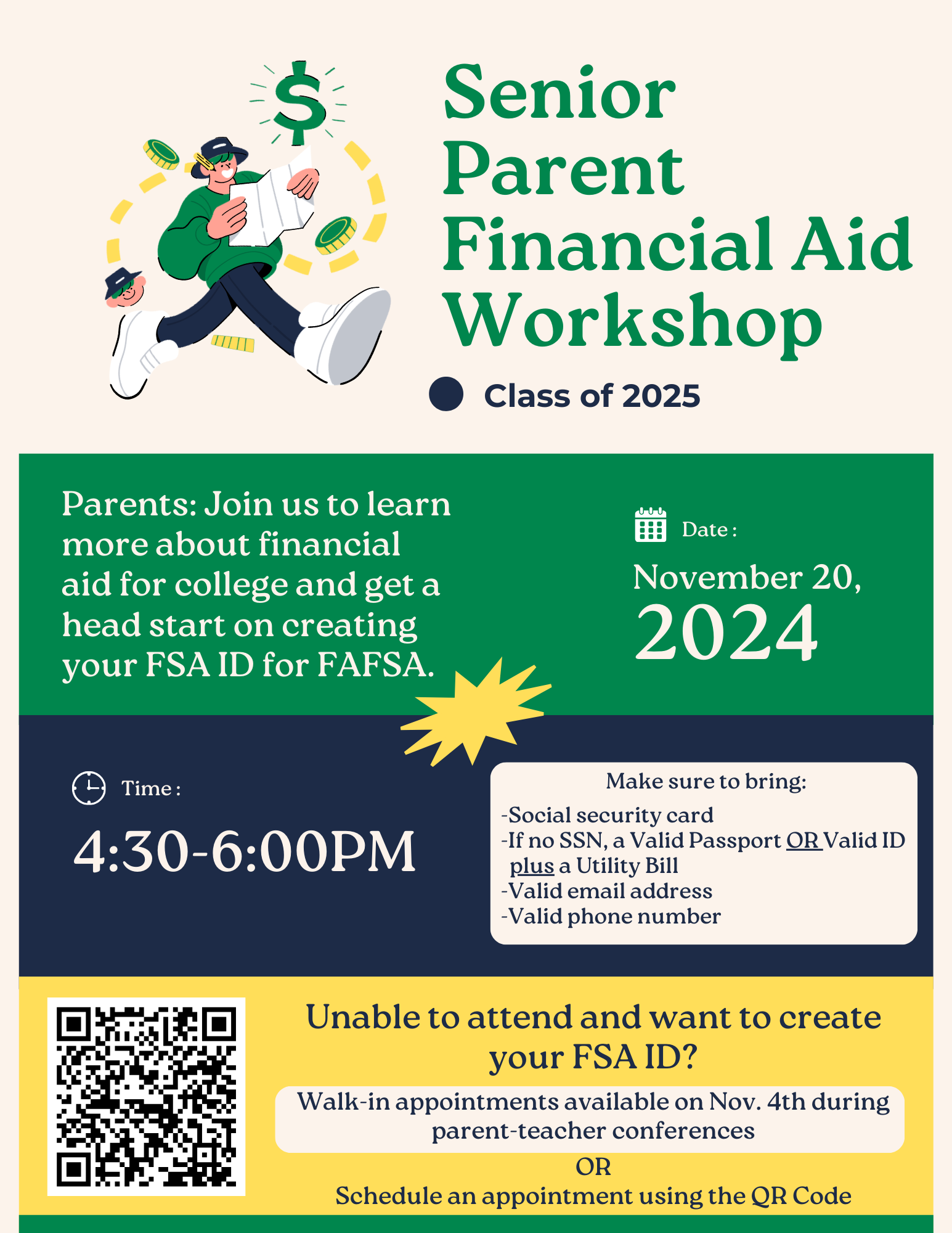 Senior Parent Night | Back of the Yards College Preparatory High School