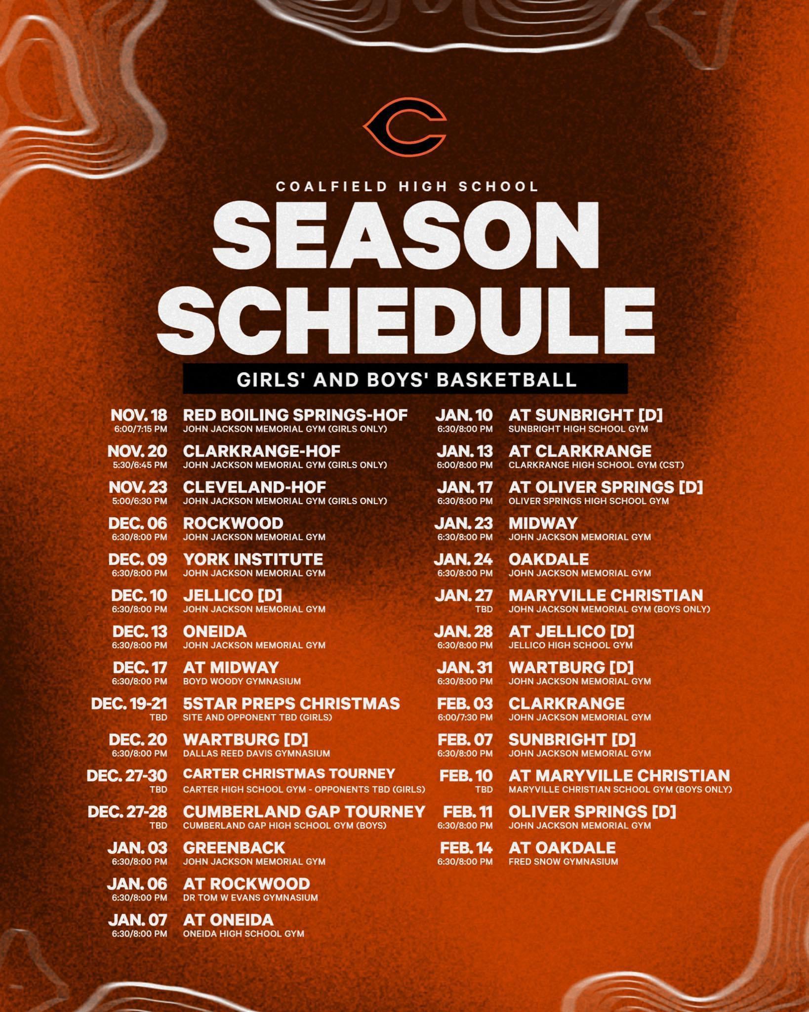 High School Boys Basketball – High School Athletics – Coalfield School