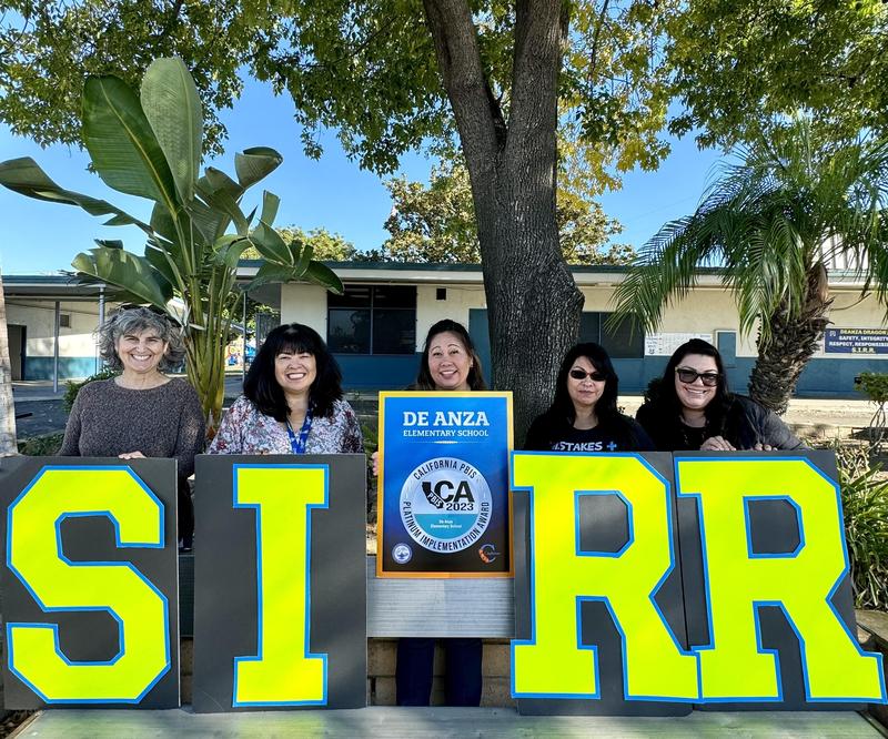 De Anza Elementary Earns Platinum Award for Positive Campus | Baldwin ...