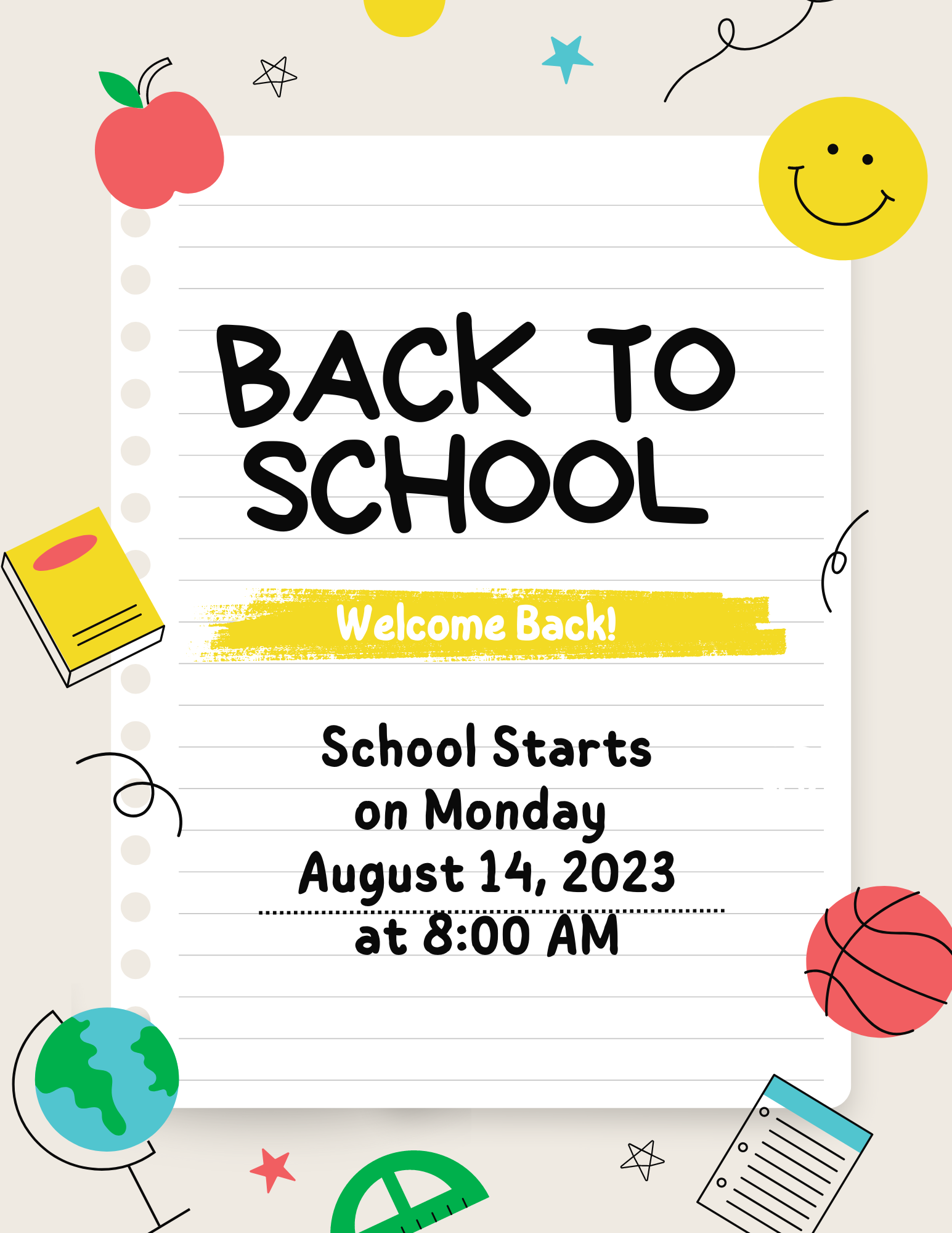 Welcome back to school! | Charles Drew Middle School