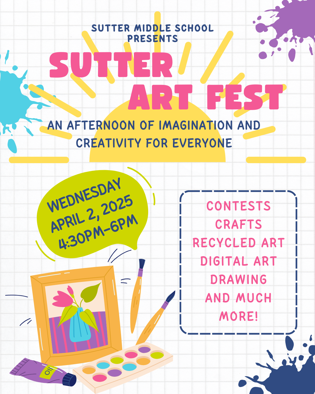 Sutter Art Fest 2025 | Sutter Middle School