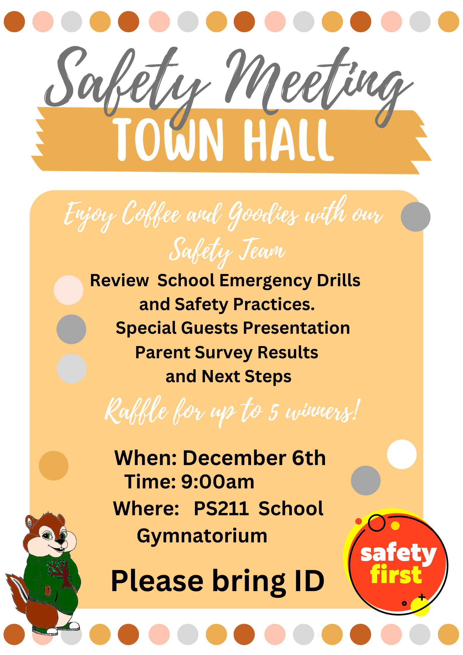 December 6th, 2023 - P.S. 211 Invites You to Attend Our Town Hall ...