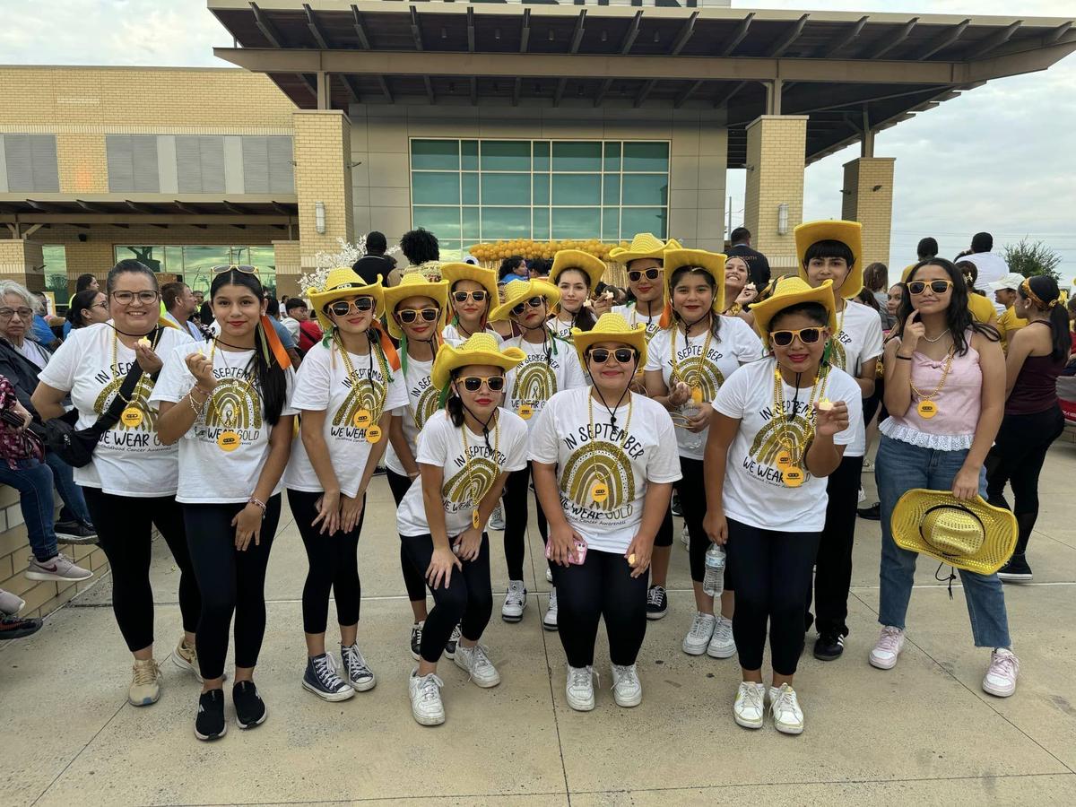 Mission CISD Participates in the Mission to End Childhood Cancer Walk ...