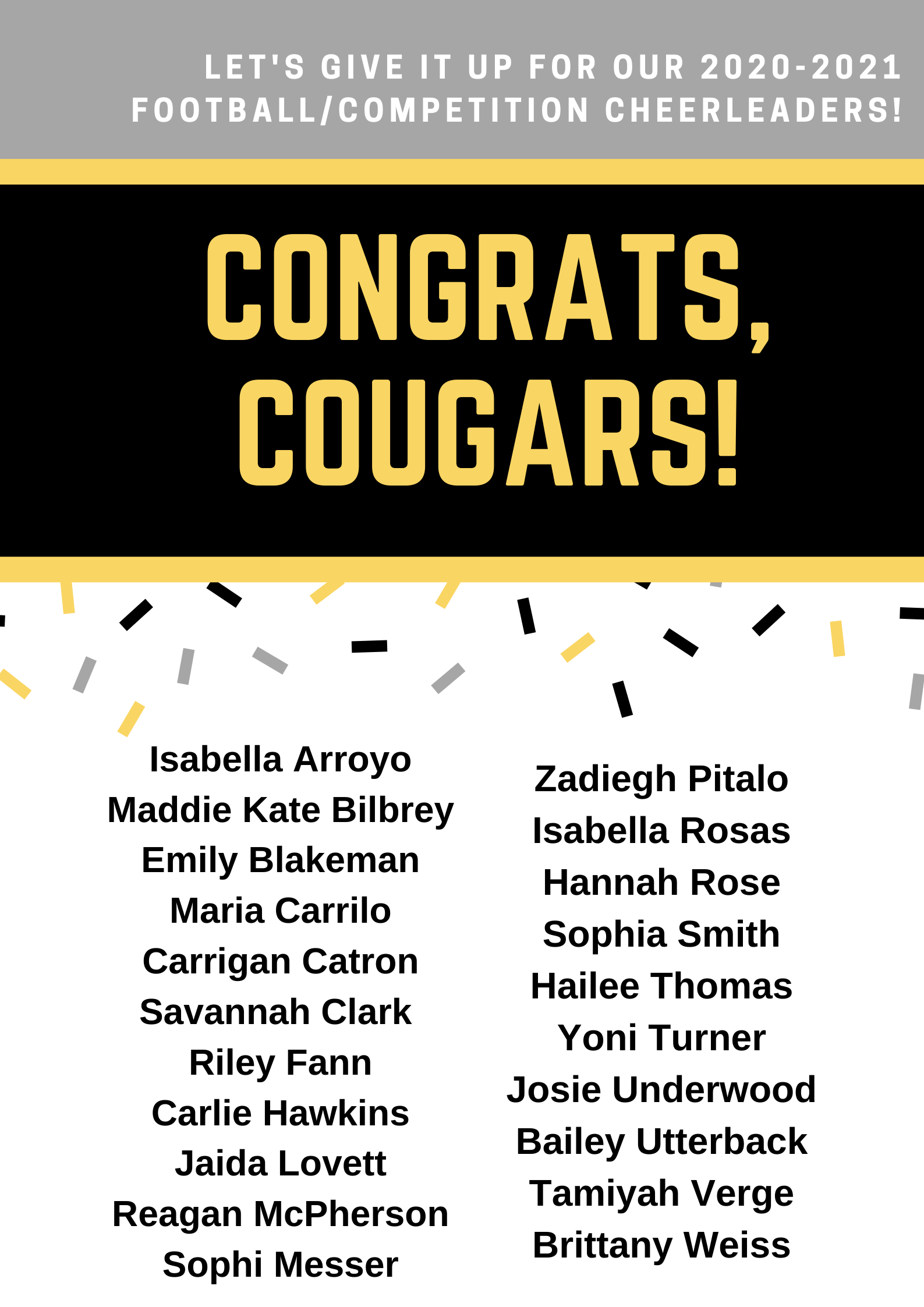 Football Cheerleading Home - Football Cheerleading - Christiana Middle ...