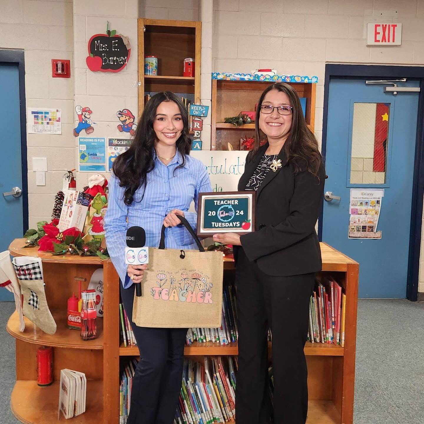 Brenda Ayala-Lewis Awarded KRGV Take 5 Teacher Tuesday winner – Banner ...