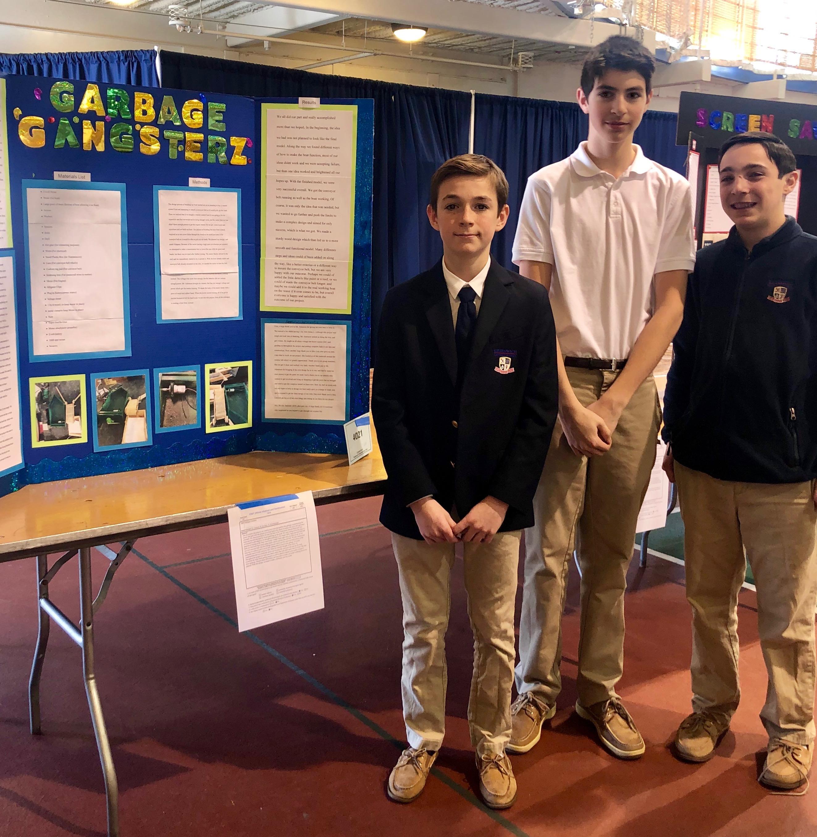 GCS STUDENTS CAPTURE TOP HONORS AT CT STATE SCIENCE AND ENGINEERING ...