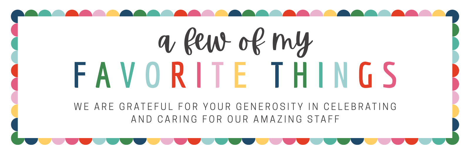 Teachers & Staff Favorite Things - Parents - North Star Academy