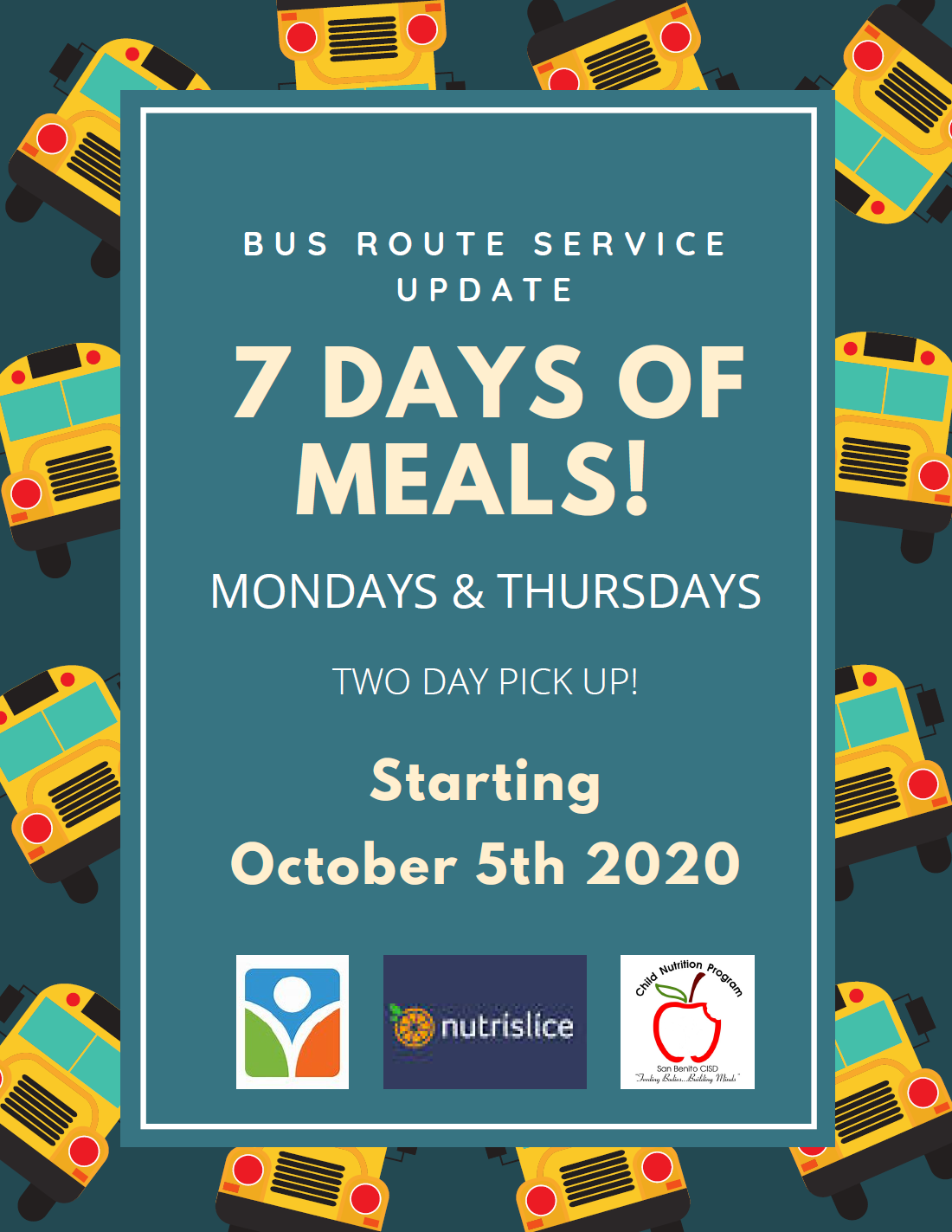 Child Nutrition Program Multi Meal Delivery Schedule San Benito Child Nutrition Program Multi Meal Delivery Schedule San Benito