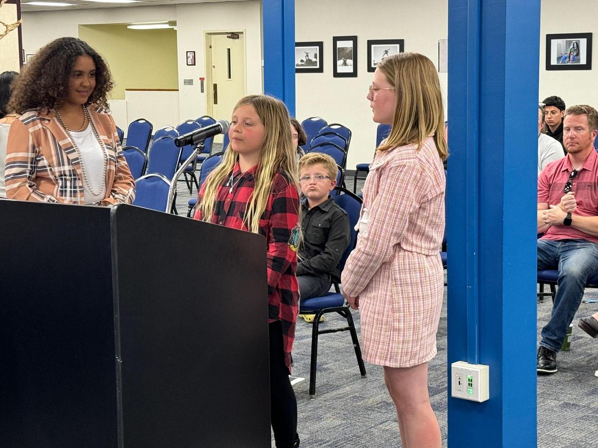 Olson Student Council Presents to the MPUSD Board | Ione Olson Elementary