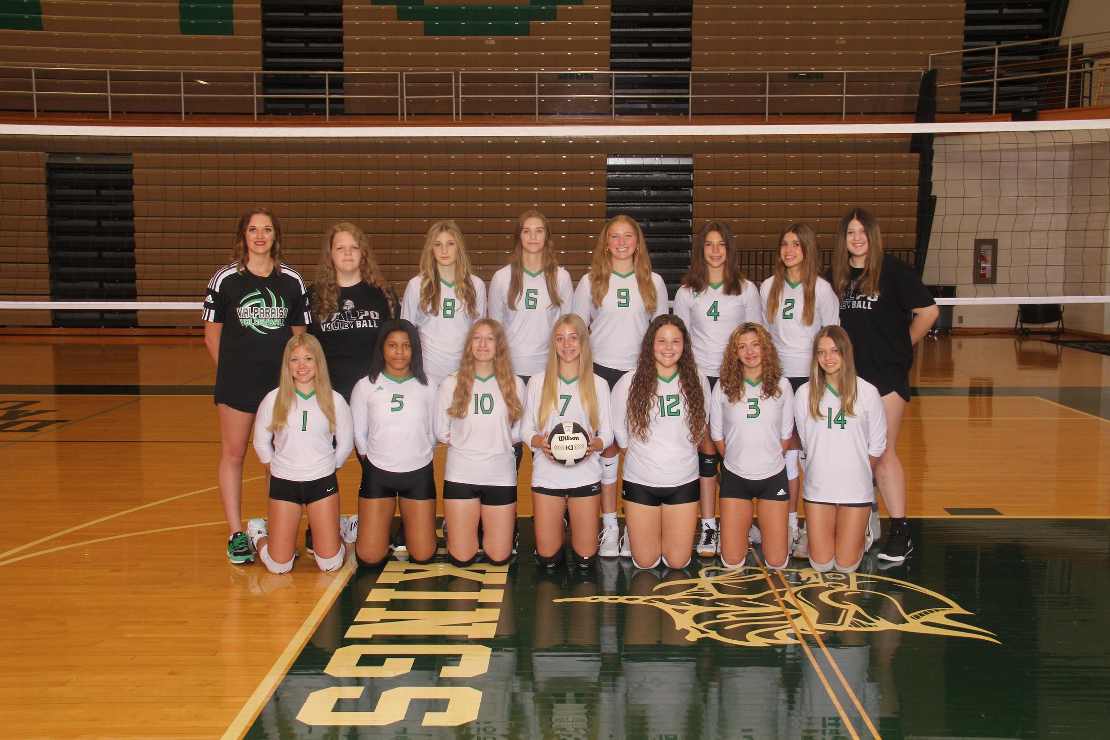 Girls Freshmen Team Picture & Roster – Volleyball – Valparaiso High School
