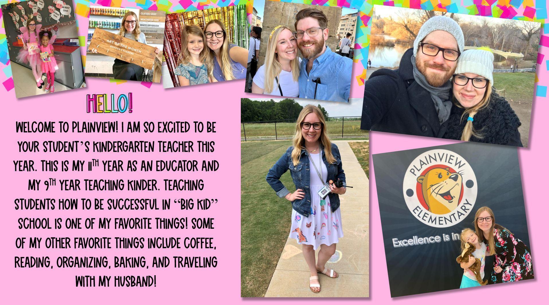 Meet Mrs. Bender – Mrs. Jodi *Bender – Plainview Elementary School