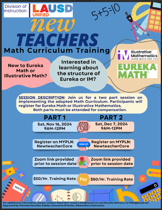 Elementary Math Professional Development – Elementary Mathematics – P ...
