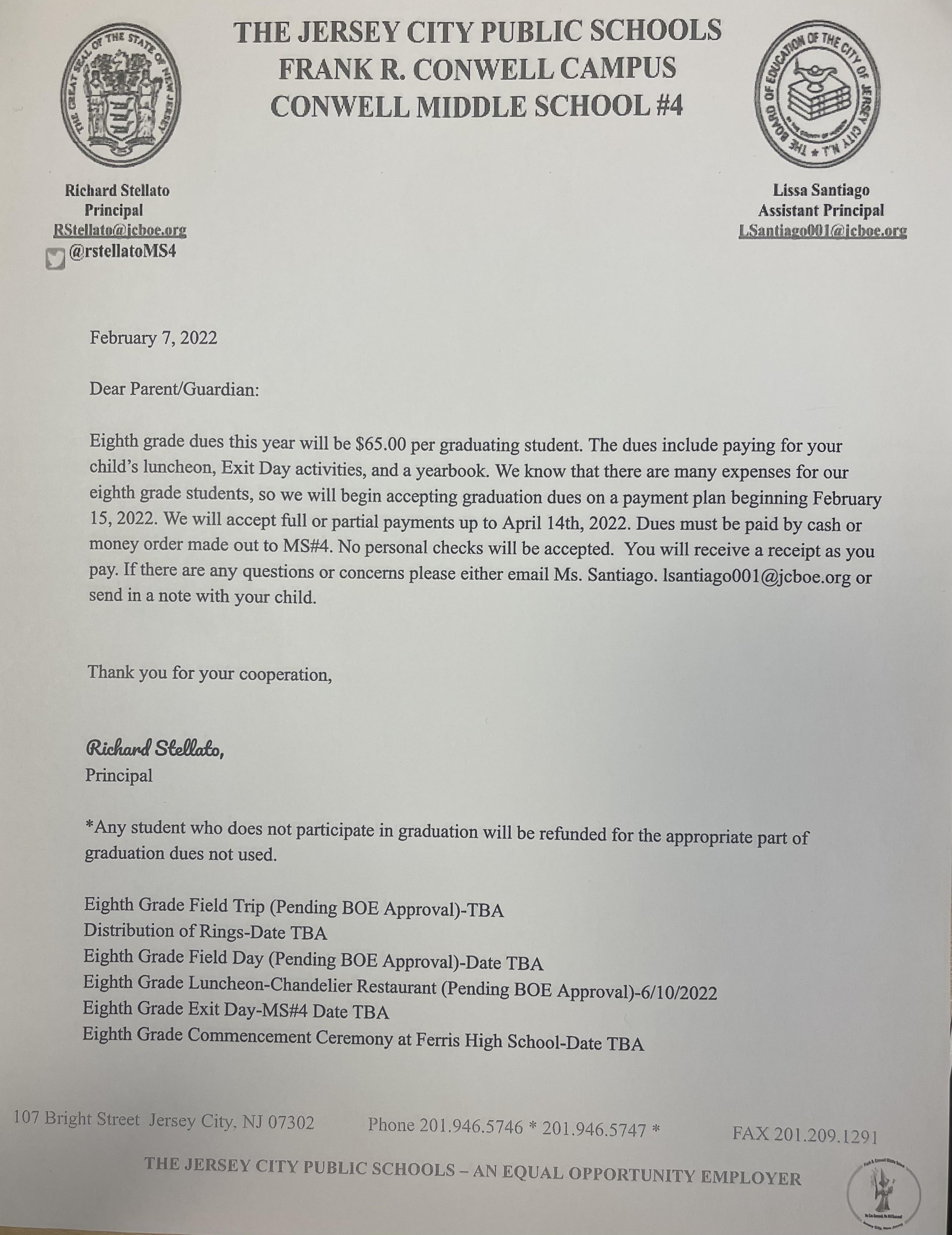 Photo Album – Ms. Iesha Craddock – Frank R. Conwell, Middle School #4