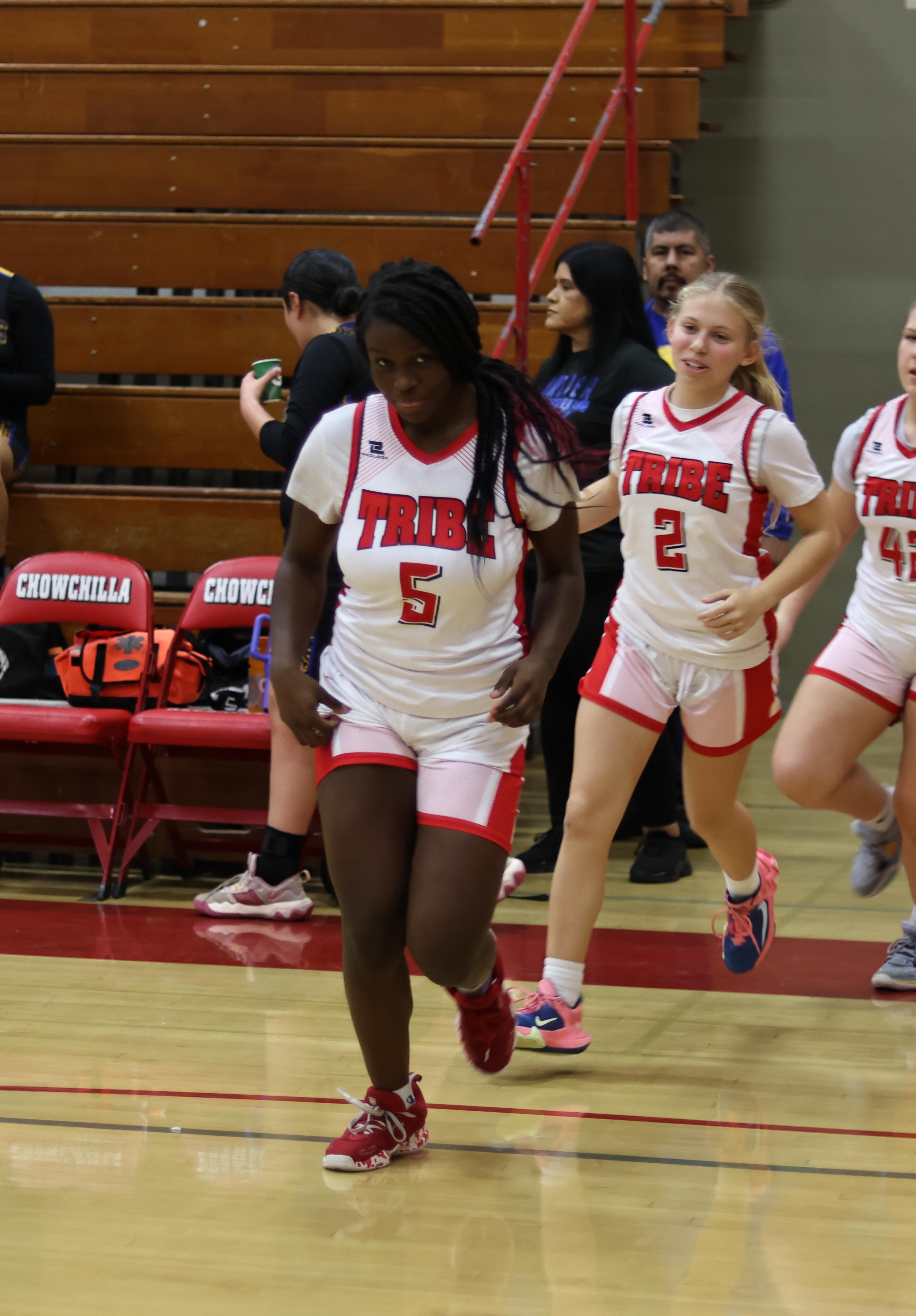 Varsity Girls Basketball Run In & Cheer vs. Parlier -- January 30, 2024 ...