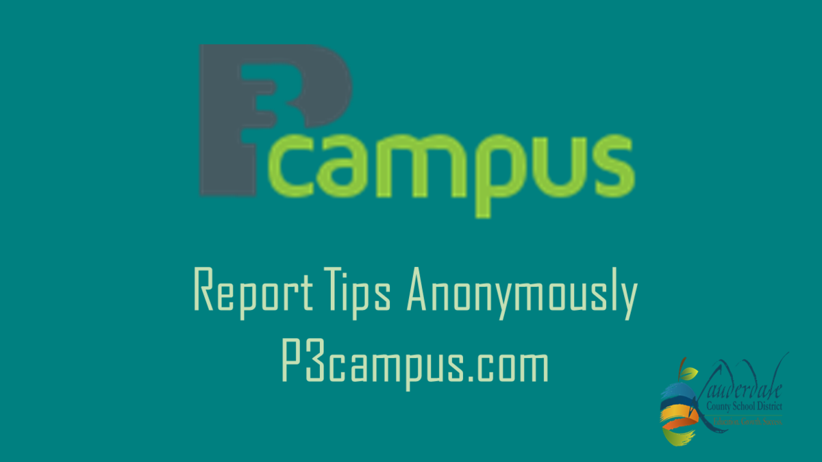 P3 Campus: Anonymous Tip Reporting Service Available | Lauderdale ...