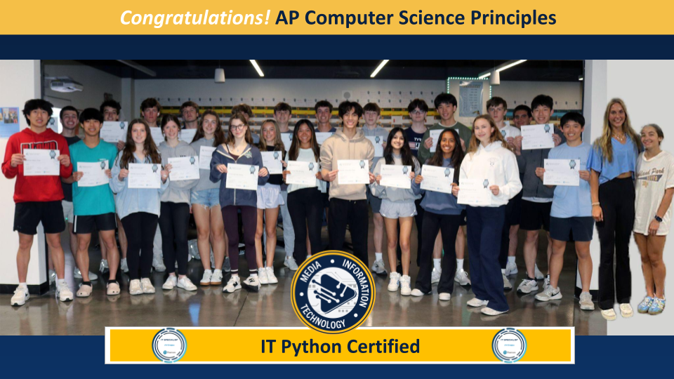 Computer Science – Media Information Technology – Highland Park High School